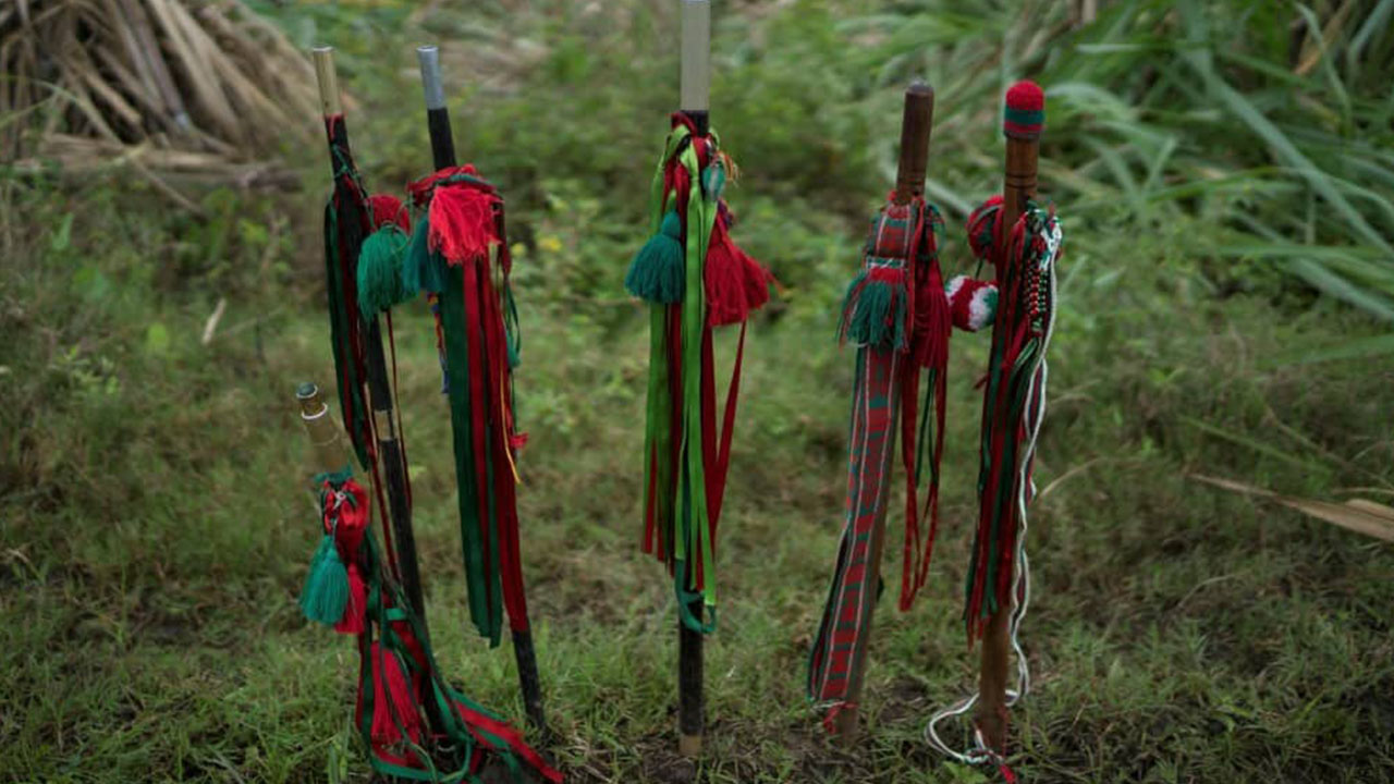 Todo esto significa el “bastón de mando” de las comunidades indígenas ...